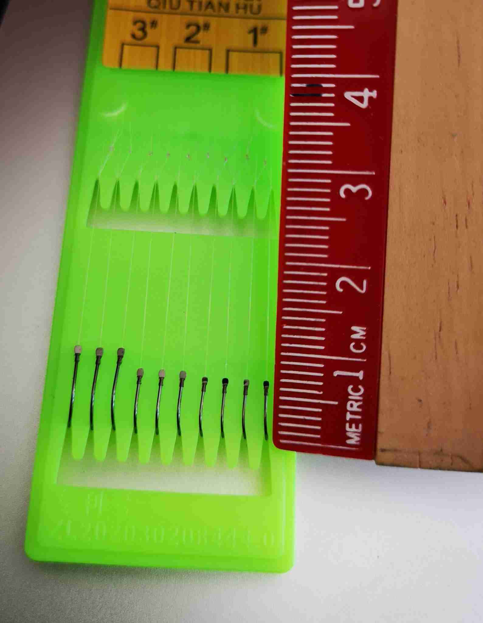 1-2-3 Micro Fishing Hooks Set with 3 Sizes for Versatile Micro Fishing ...